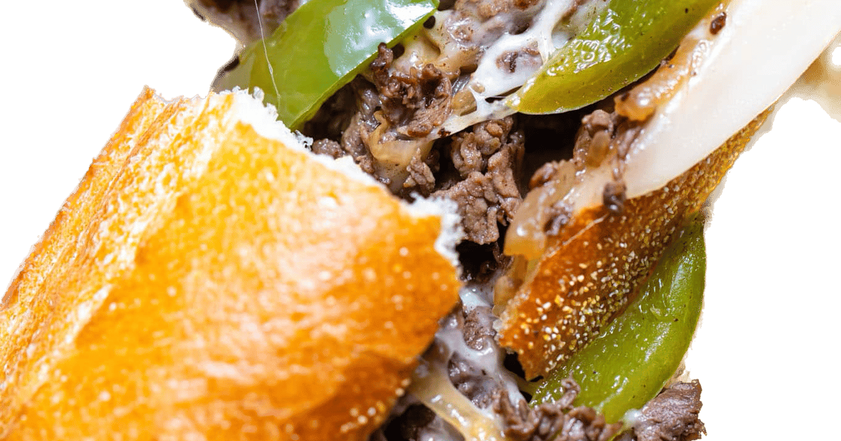 Philly Cheese Sandwich Meal - Our Menu - Burger Express - Burger Joint ...