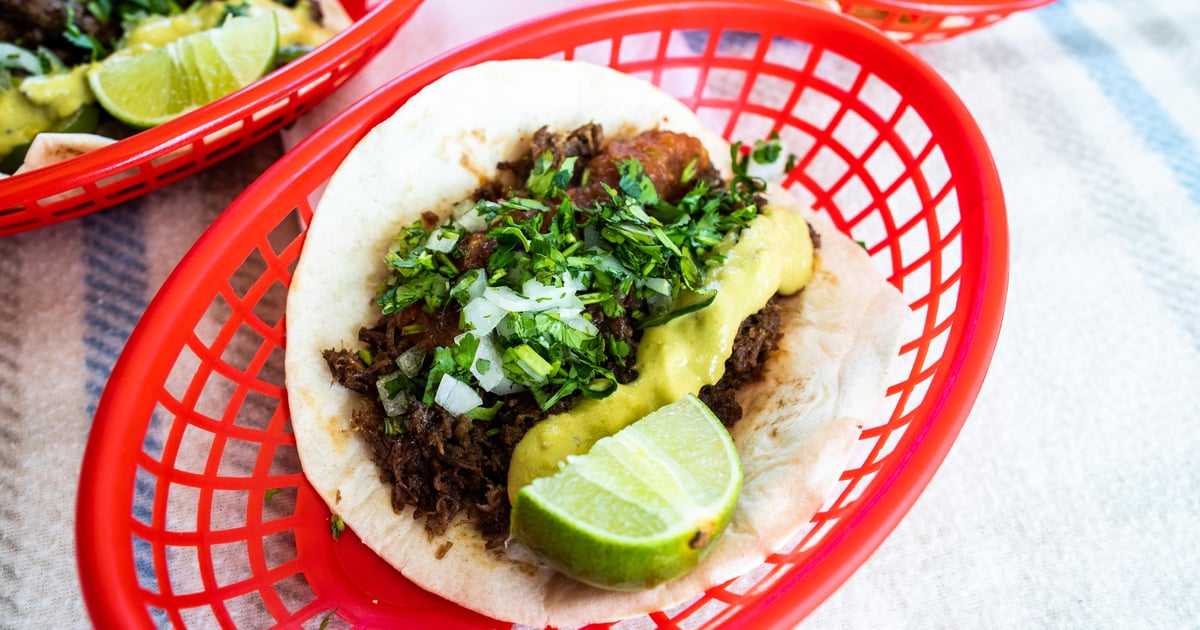Barbacoa Taco - Bobcat Quickie Tacos - Tex-Mex Restaurant in San Marcos, TX