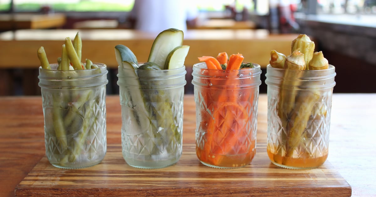 House Pickle Flight - The Row Kitchen & Pub | Southern Food & Live ...