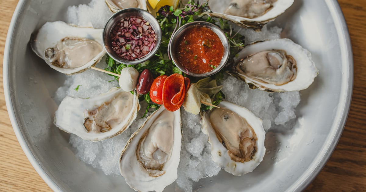 Oysters In a Half Shell - Evviva Trattoria - Italian Restaurant
