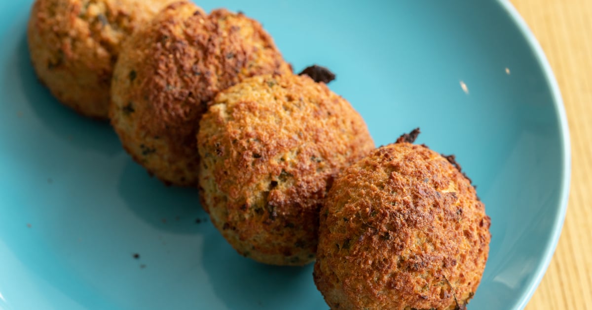 Air-Baked Falafel Appetizer - Maya's Modern Mediterranean
