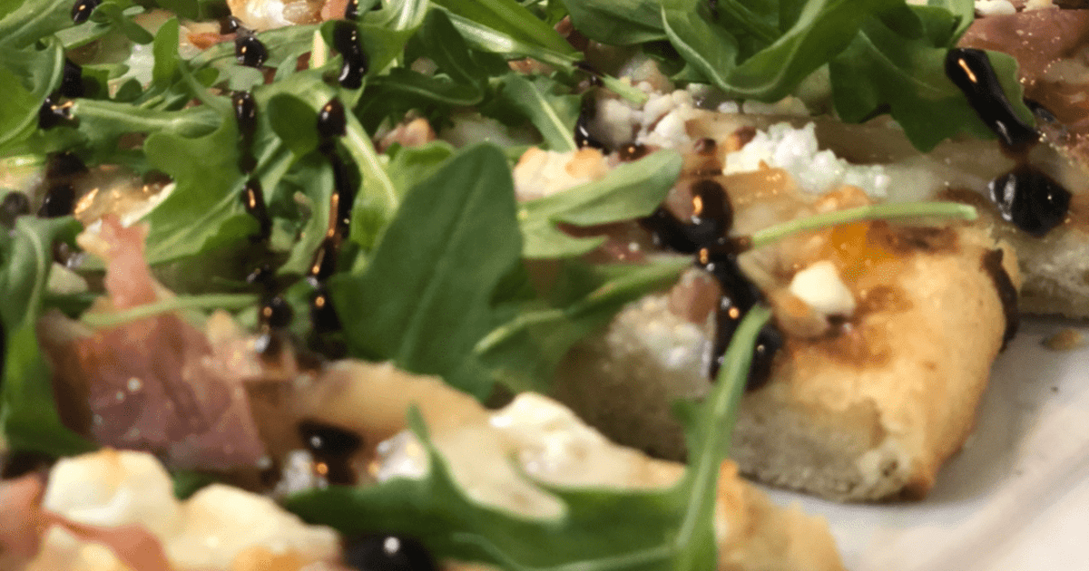 Chefs Grilled Flat Bread of the Day - Bonfire Grille - Bar & Grill in ...