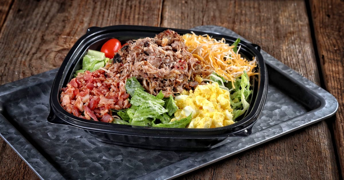 Smoked Pork Salad - The Rusty Pig BBQ - Barbecue Restaurant in GA