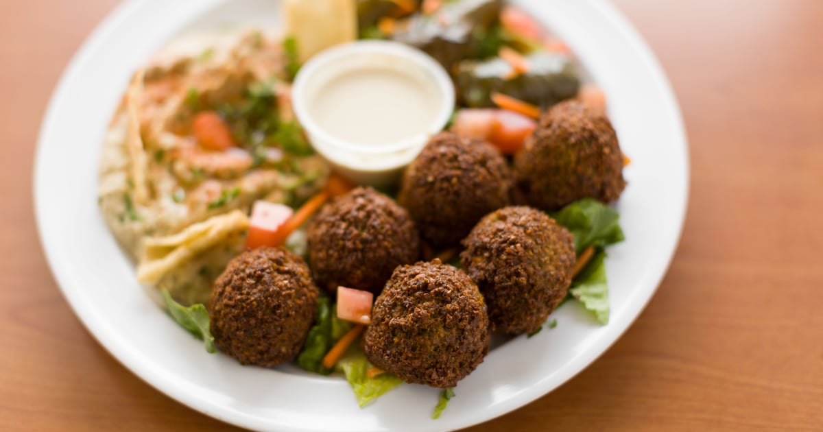Falafel Plate - Menu - Chicken Dijon - Mediterranean Catering & Delivery