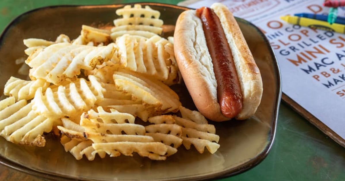 Kids Hot Dog - Kids Menu - Septembers Taproom and Eatery - Bar & Grill ...