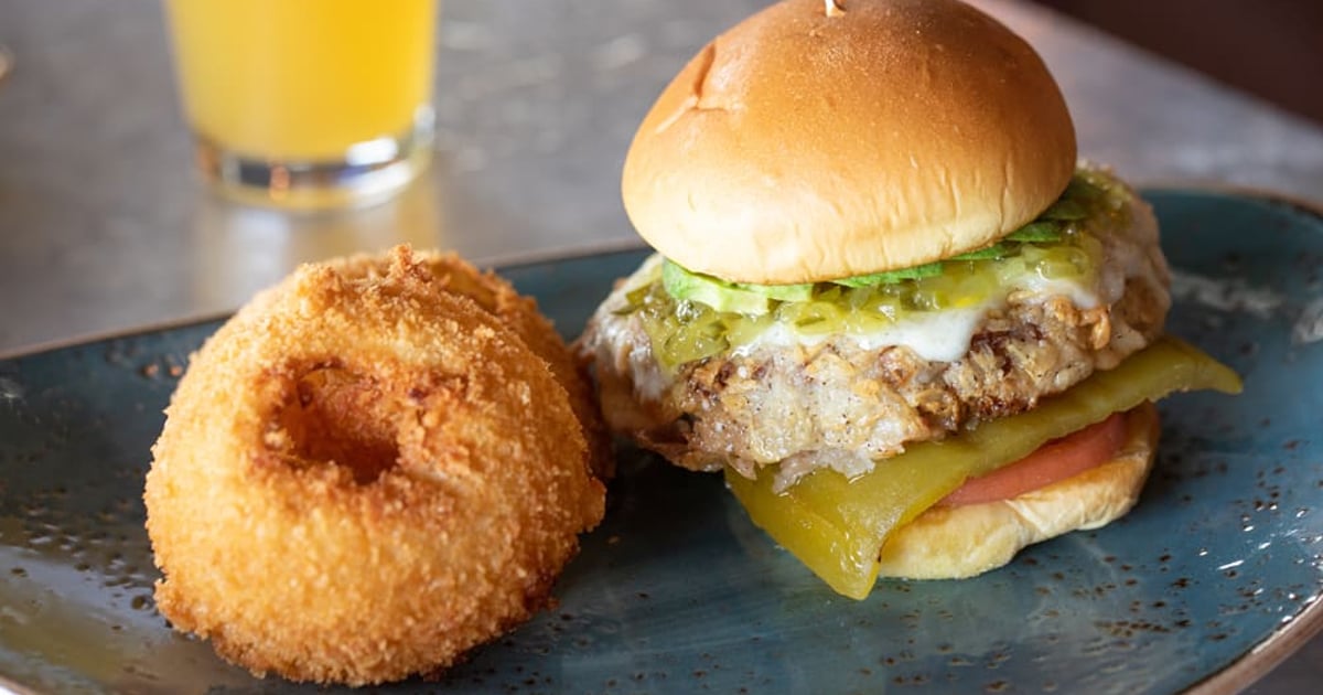 Chicken Fried Burger - Septembers Taproom and Eatery - Bar & Grill in CA