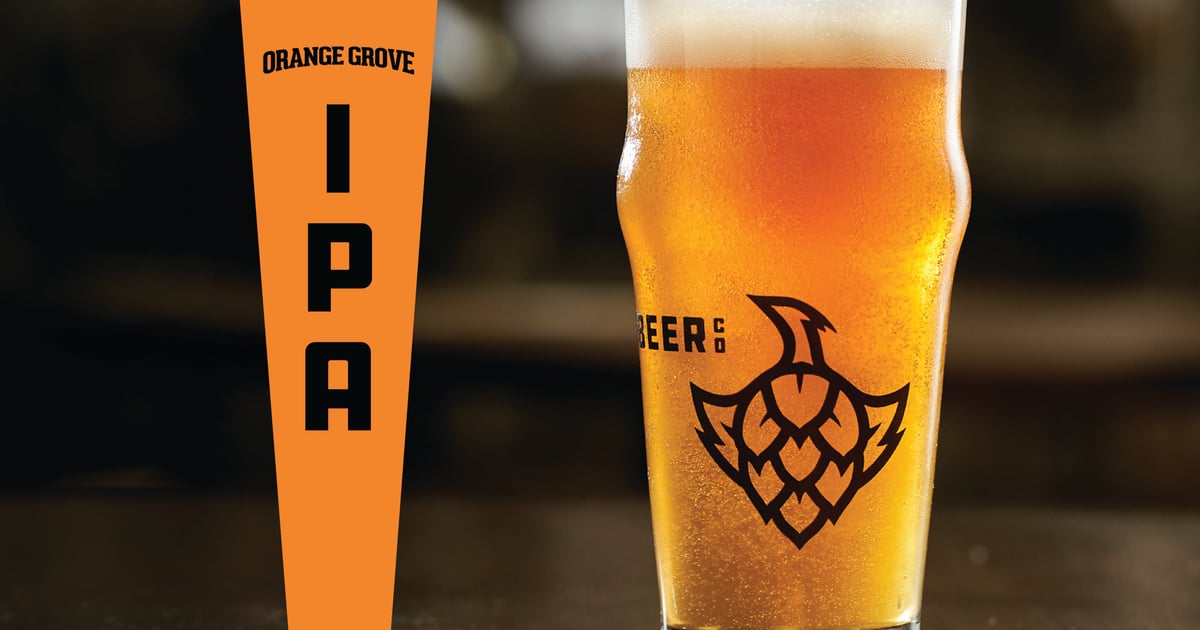 Orange Grove IPA - Our Beers - PHX Beer Co. - Brewery in AZ