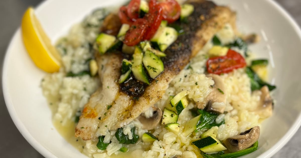 Baked Sea Bass - All-Day Menu - Popei's Clam Bar - Seafood Restaurant ...