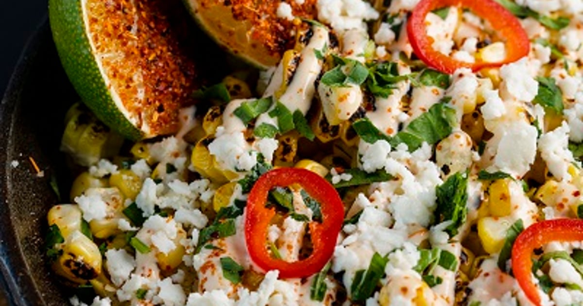 Roasted Street Corn - Dinner - Rusty Pelican Miami - Seafood Restaurant ...