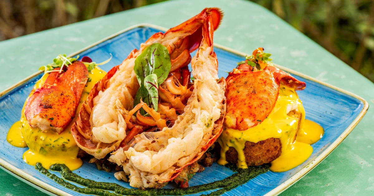 Lobster Benedict - Brunch - Rusty Pelican Miami - Seafood Restaurant in ...