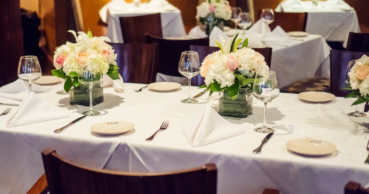Private Parties - GW Fins - Premier Seafood Restaurant New Orleans