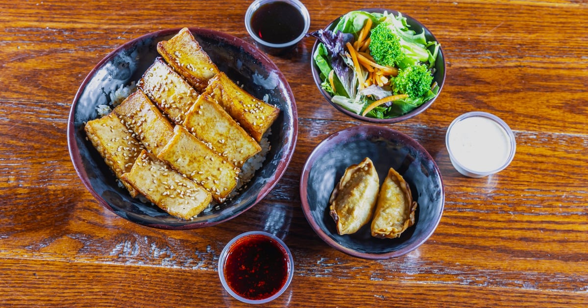 Tofu Don - Teriyaki Don