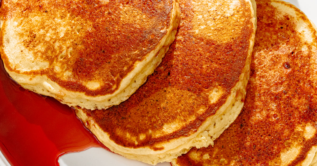 Lemon Ricotta Pancake - Momed - Mediterranean Restaurant in Los Angeles, CA