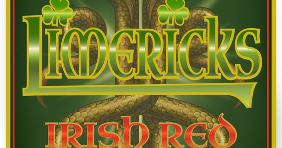 Limerick's Irish Red Ale - Buffalo Brew Pub - American Restaurant in ...