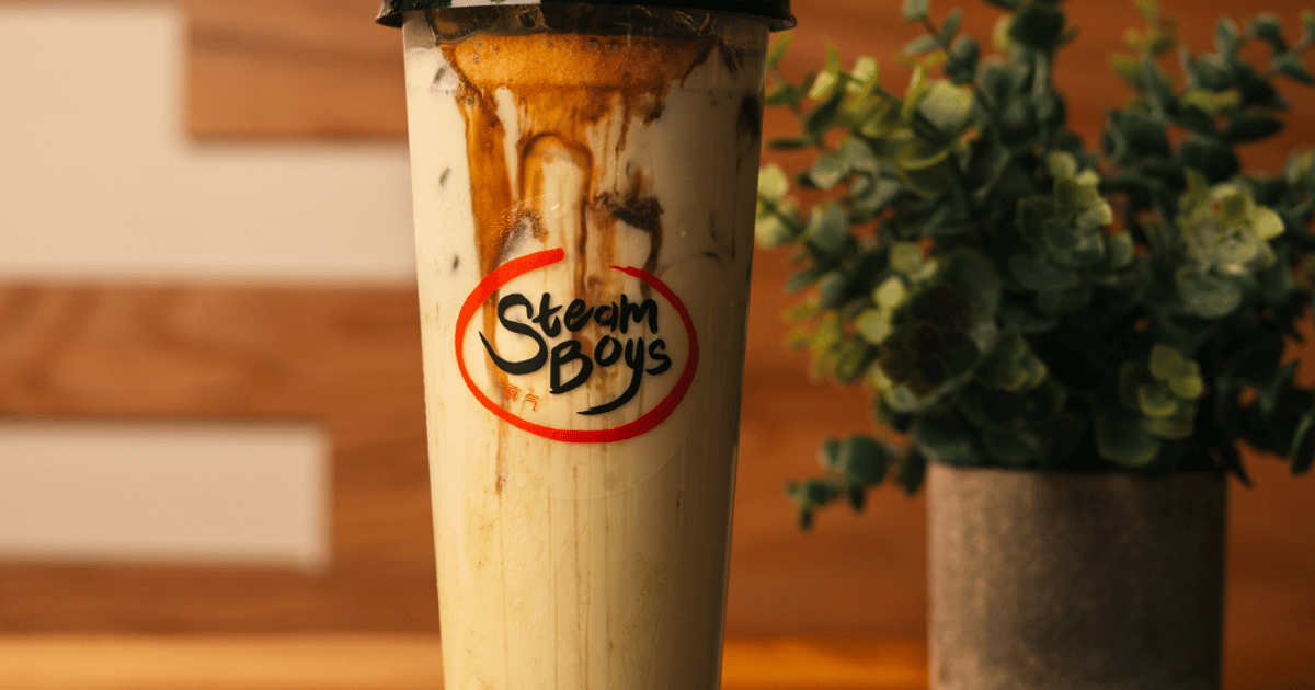 Matcha Milk Tea - Steam Boys