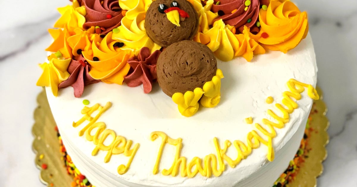 Turkey Cake 8" - Thanksgiving Menu - Henri's Bakery & Deli - Deli in GA