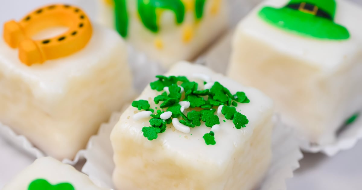 Petit Fours - Assorted SPD Designs - St. Patrick's Day - Henri's Bakery ...