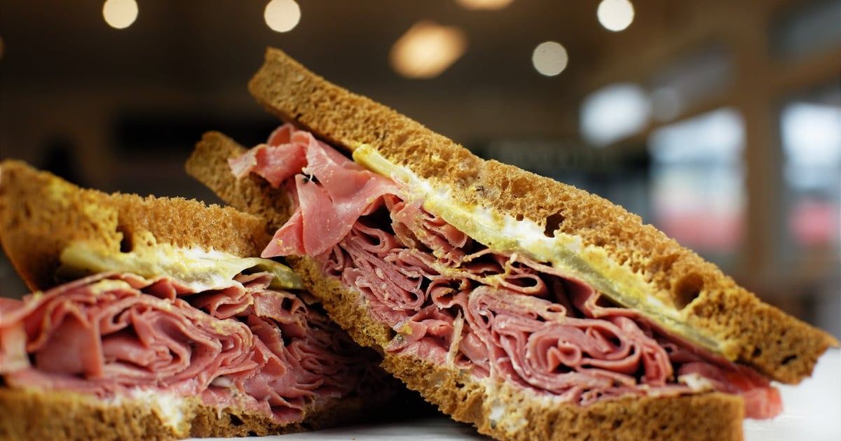 Corned Beef Sandwich - Henri's Bakery & Deli