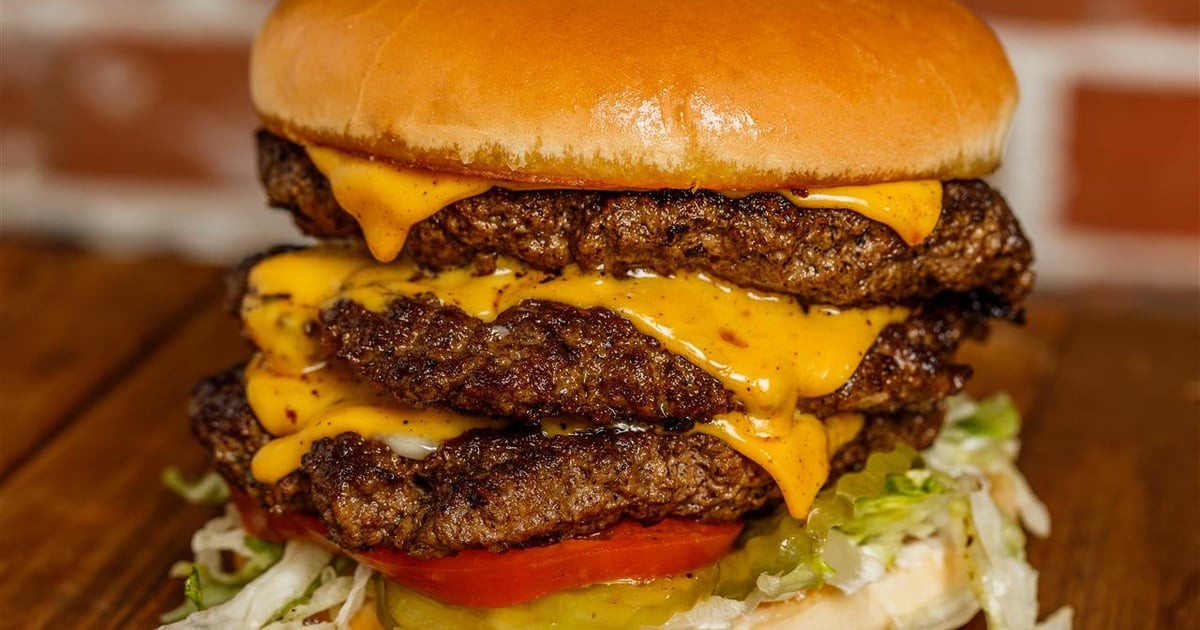 Triple Cheeseburger - Hamburger Depot - American Restaurant in TX