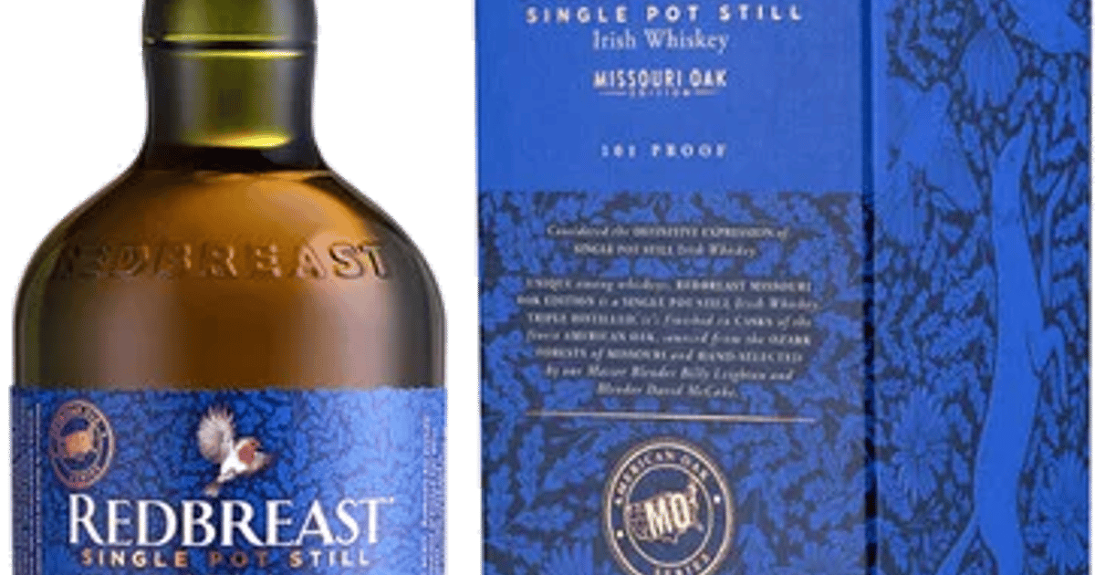 RedBreast Missouri Oak 101 Proof - Whiskey - Abby's Irish Pub - Pub in ...