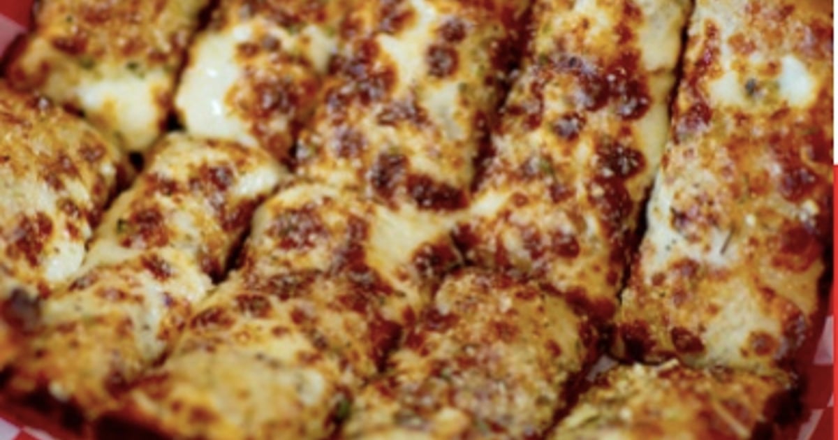 Italian Cheese Bread - Breadsticks - Uncle Peteza's Pizzeria - Pizza ...