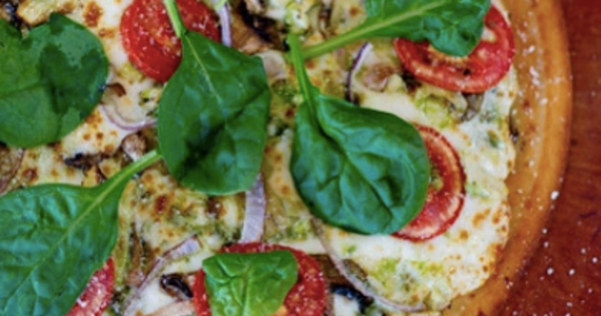 14" Pesto Veggie - Uncle Peteza's Pizzeria - Pizza Restaurant in ...