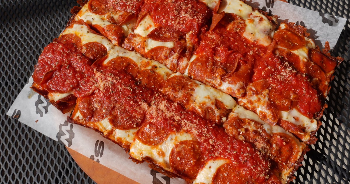 Detroit Style Pizza - "The Original" Double Pepperoni - Stone Werks Big ...