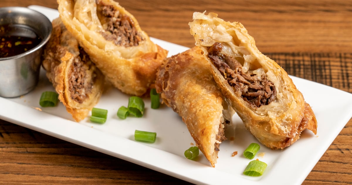 Prime Rib Egg Rolls - Stone Werks Big Rock Grille - American Restaurant ...