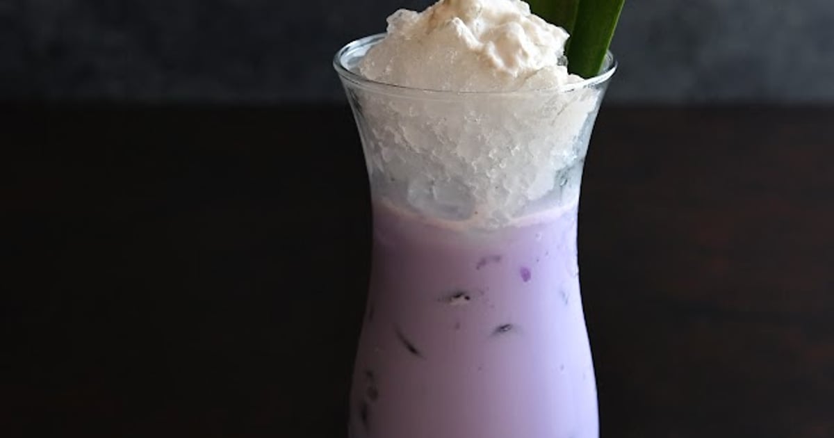 Taro Hurricane Cocktail - Brodard Chateau - Vietnamese Restaurant in ...