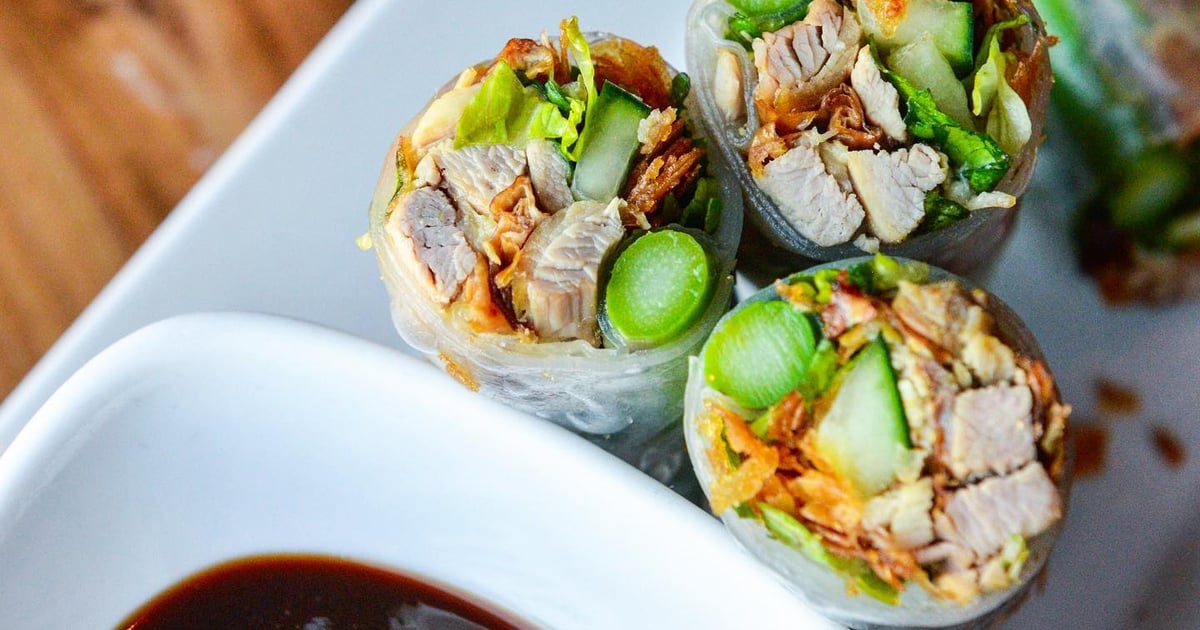 Roasted Duck Spring Rolls – Gỏi Cuốn Vịt - "House Menu" - Brodard ...