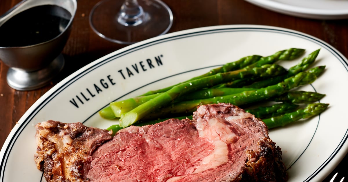 Prime Rib with Au Jus* | Lunch - Village Tavern