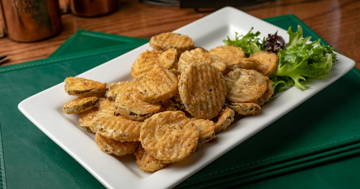 Fried Pickles - Angry Ginger Irish Pub - Irish Restaurant in ...