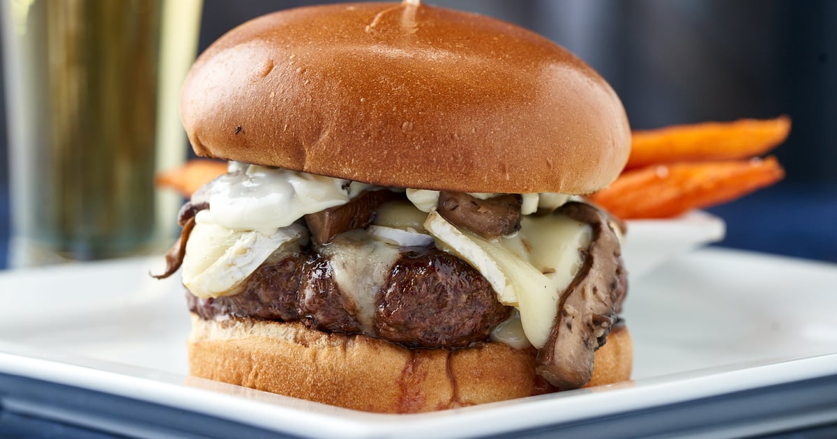 Truffle Brie Burger - Main Menu - Blu Burger Grille - Burger Joint in ... Truffle Brie Burger - Main Menu - Blu Burger Grille - Burger Joint in ...