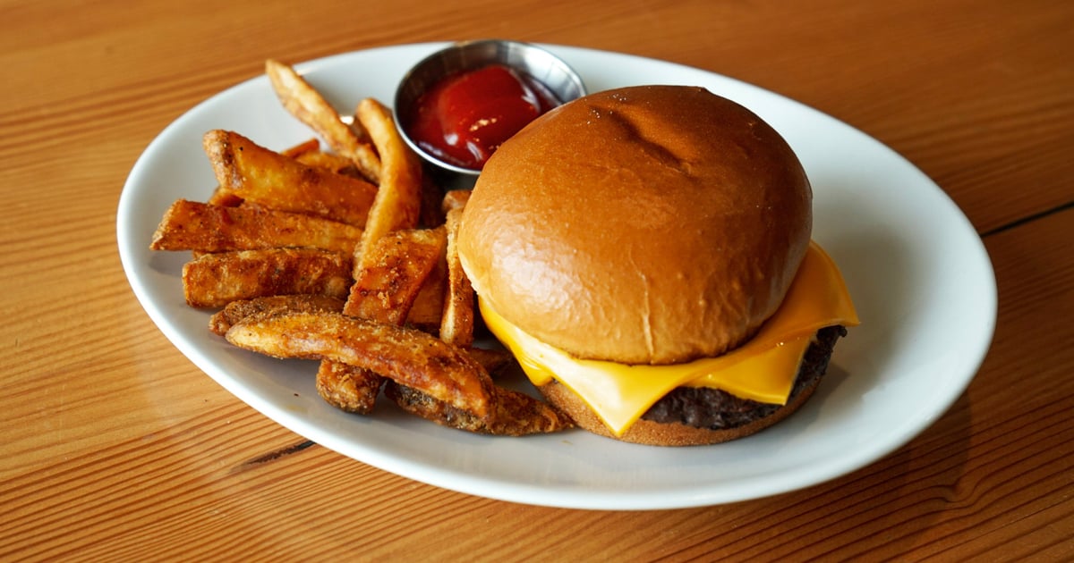 Kids Cheeseburger with Fries - Maynard's Restaurant