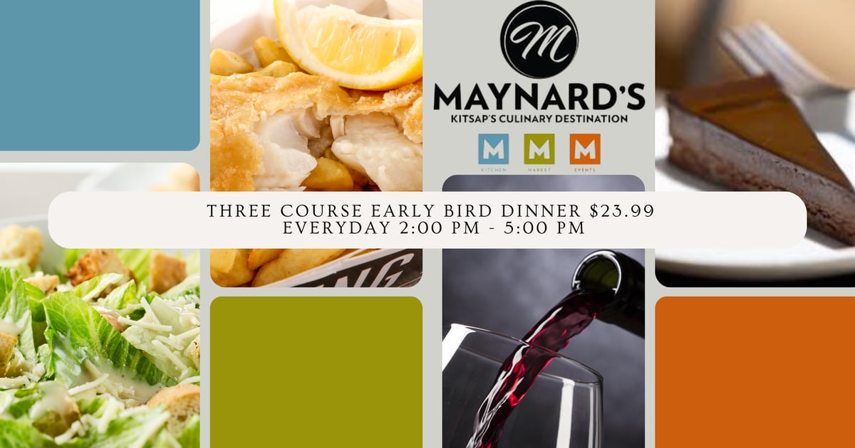 Maynard's Early Bird Specials - Maynard's Restaurant