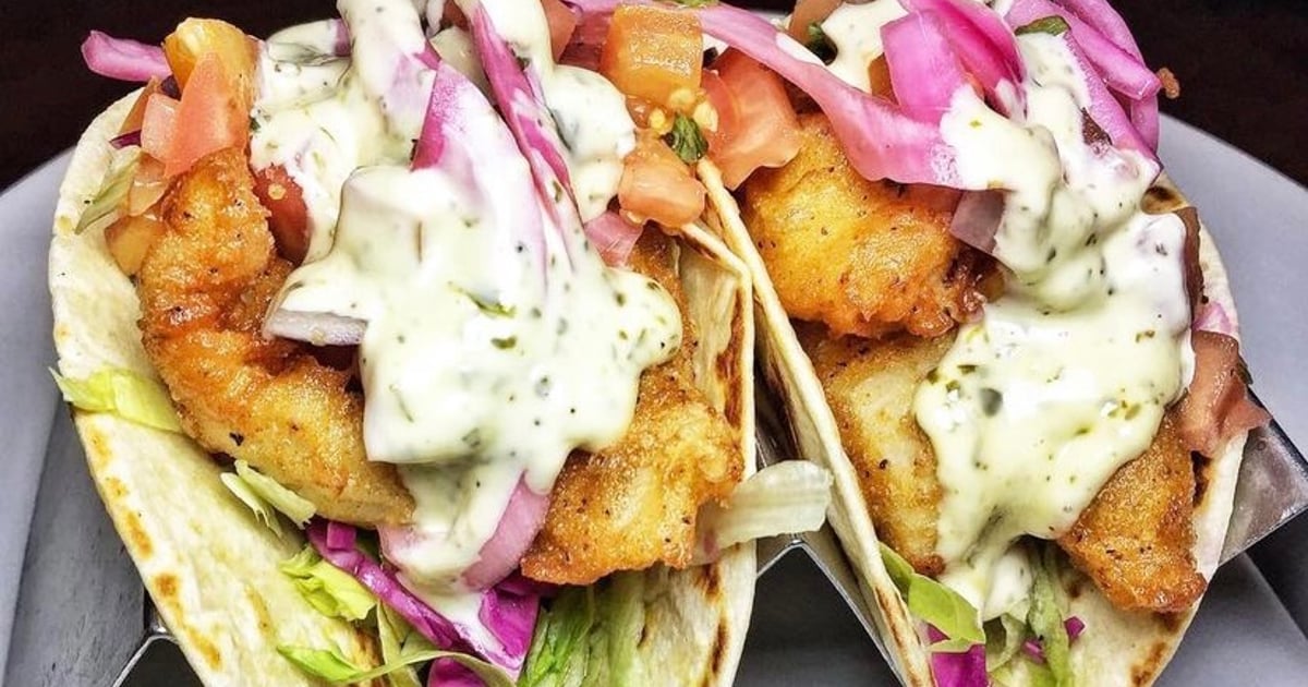 Brooklyn Ale Battered Fish Tacos - Dinner - Brixx & Barley