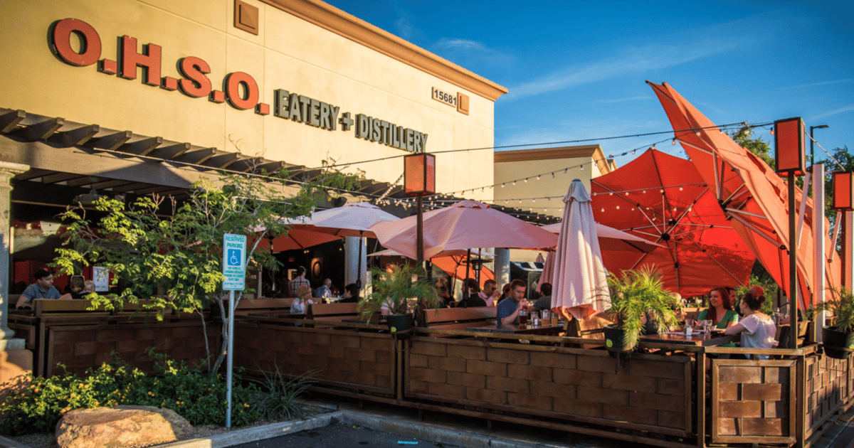 North Scottsdale Menu - OHSO Brewery + Distillery