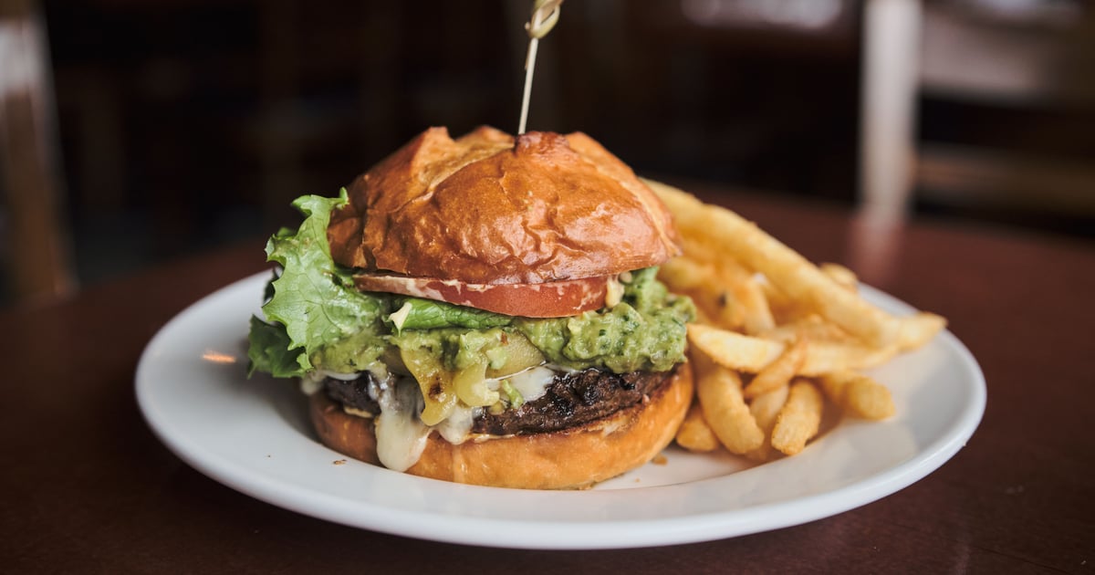 Anaheim Burger - Blue Star Cafe & Pub - American Restaurant in Seattle, WA