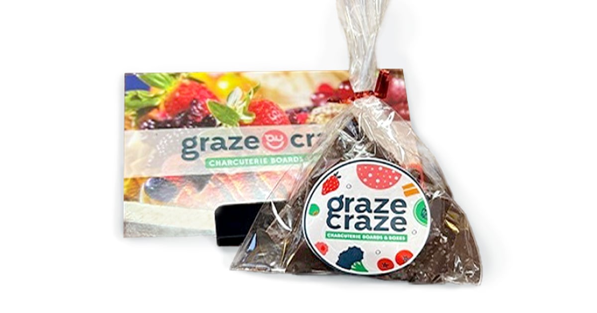 Chocolate Bag - Graze Craze - Customizable Charcuterie Boards & Catering