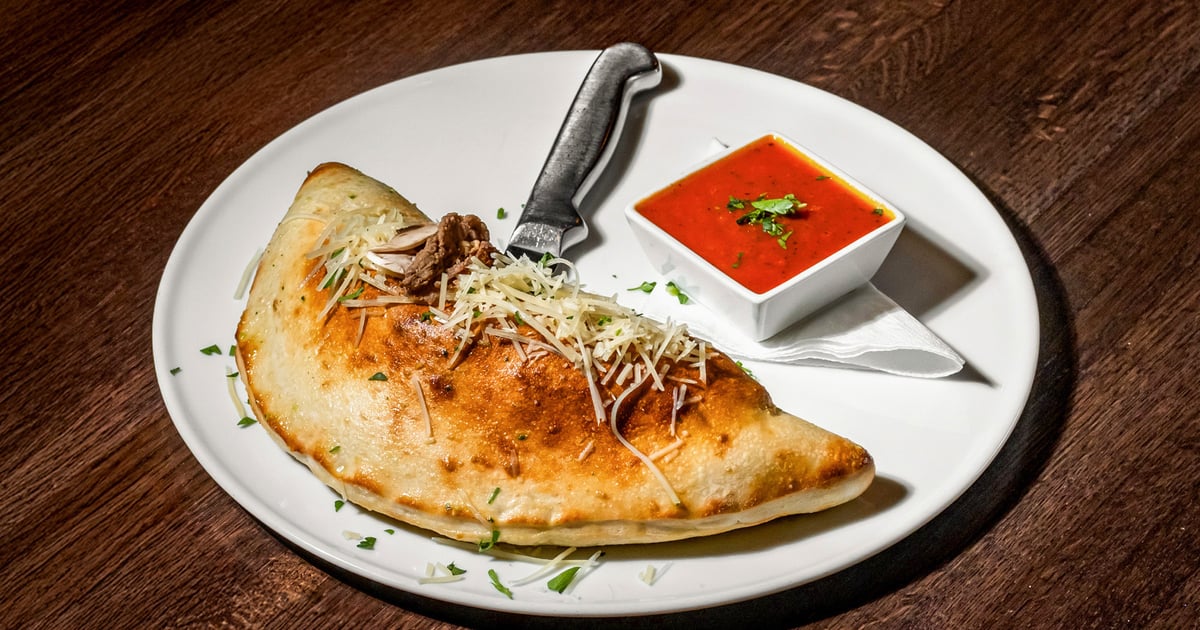 Chopped Steak Calzone - EATaliano Kitchen Bar - Italian Restaurant in GA