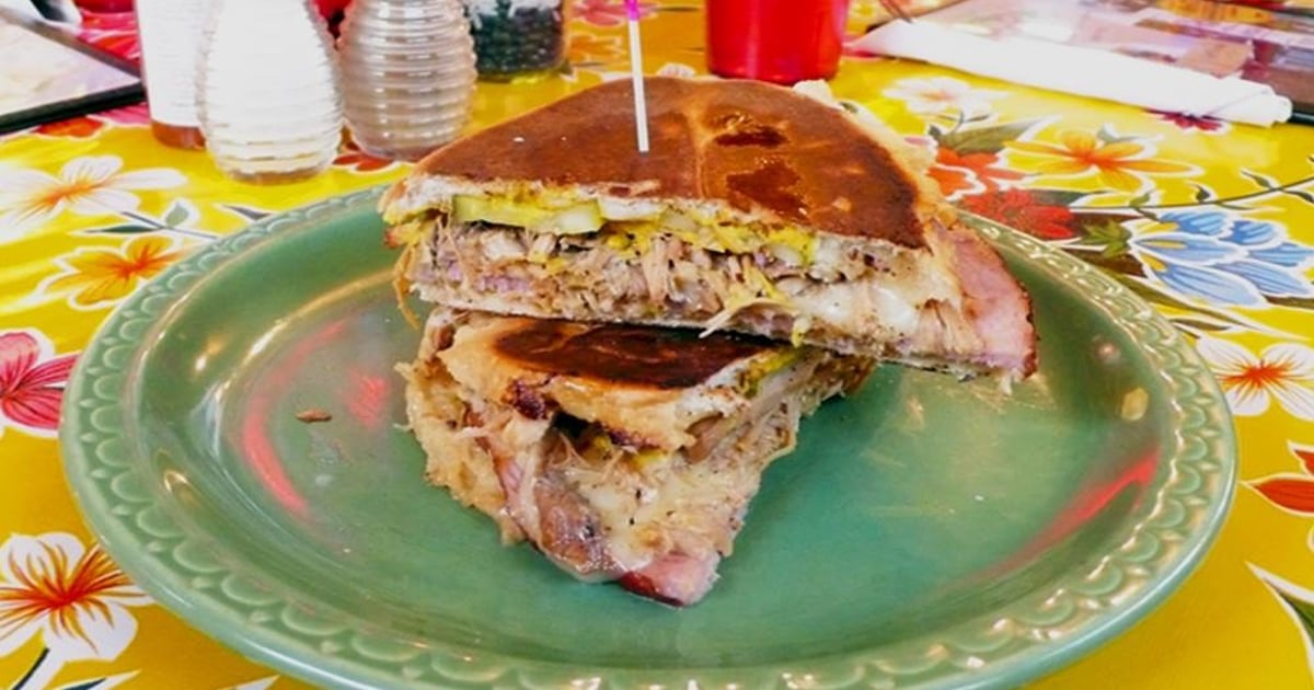 SANDWICH CUBANO - Victor's 1959 Cafe - Cuban Restaurant in Minneapolis, MN