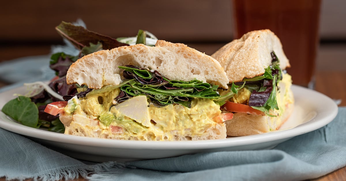 Chicken Curry Sandwich - Urth Caffé - European-style café