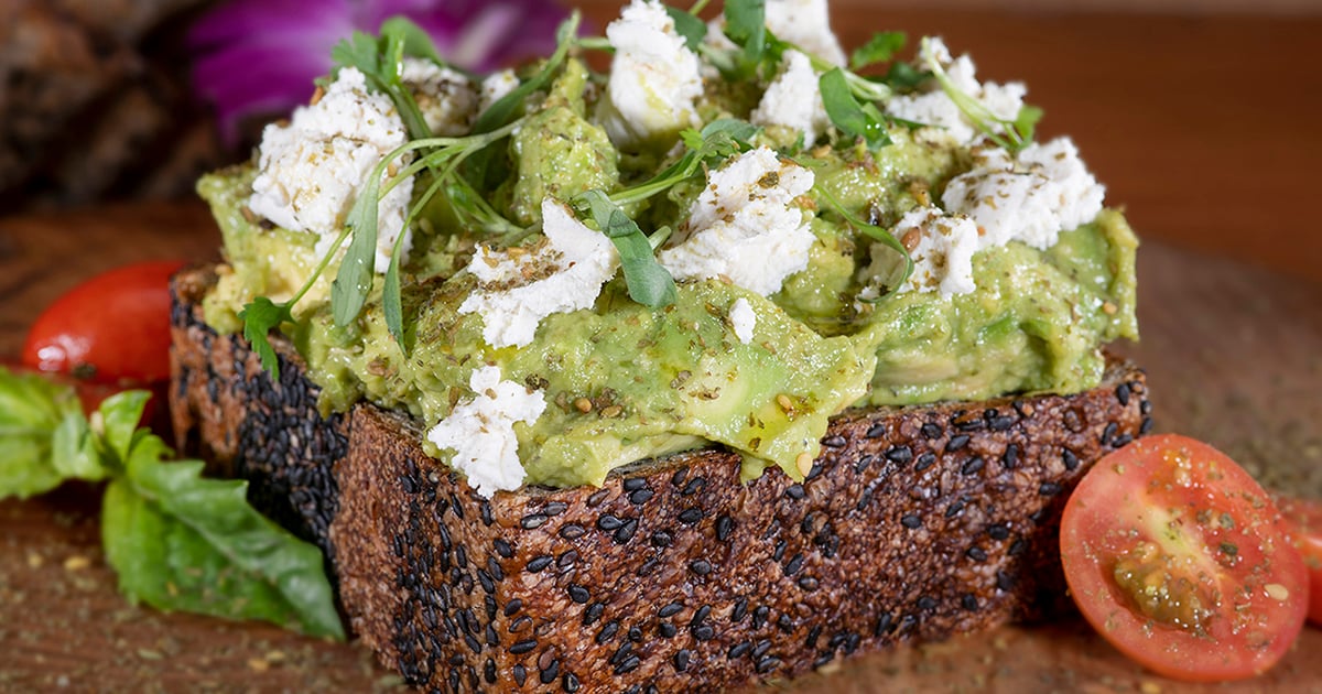 Avocado Toast - Urth Caffé - America's First Heirloom Organic Coffeehouse