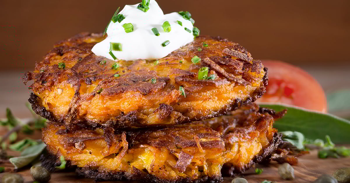 Potato Latkes - Urth Caffé - European-style café