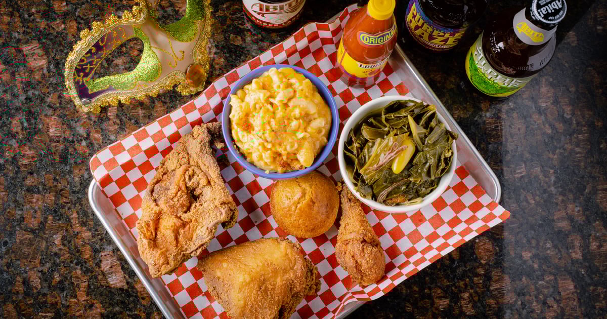3pc Sharon's Famous Fried Chicken - Sharon's Creole Kitchen - Creole ...