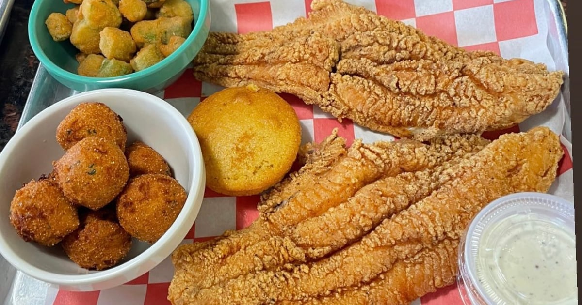 Catfish Plate - Sharon's Creole Kitchen - Creole Restaurant in Murrieta, CA