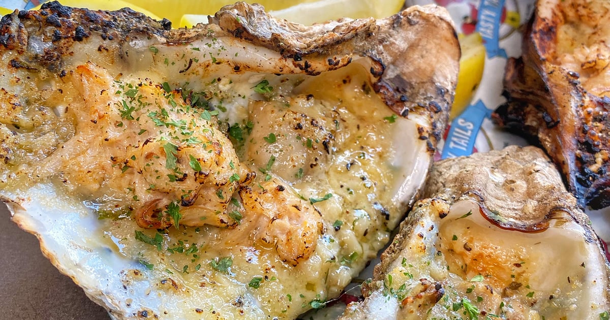 Uptown Charbroiled Oysters - Tasty Tails - Addison