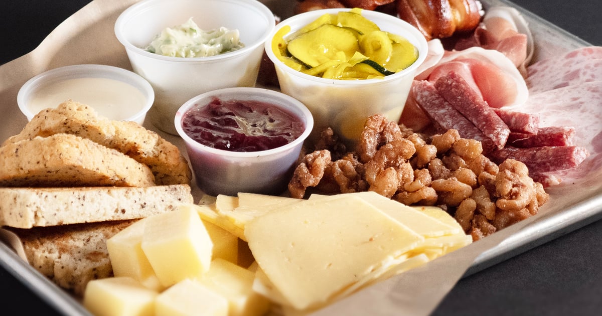 Biergarten Board - Food Menu - Prost Brewing Company in Colorado