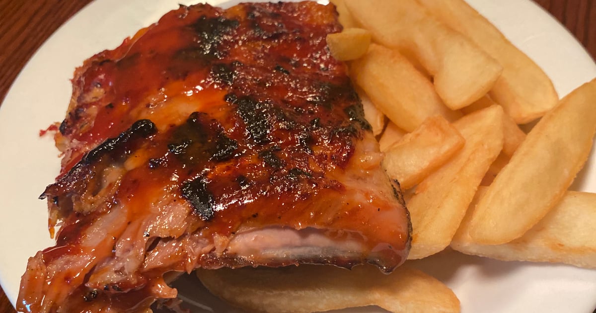 Kids Baby Back Ribs - Kids Menu - The Spare Rib - Barbecue Restaurant ...