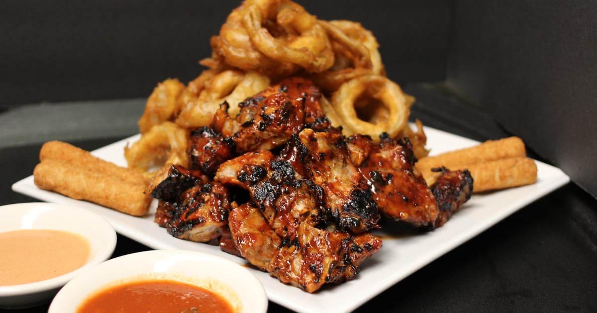 Sampler Platter - Menu - The Spare Rib - Barbecue Restaurant in Commack, NY